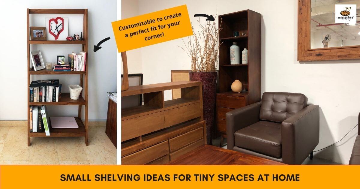 7 Creative Wall Shelves Ideas For Small Homes In Singapore | Wihardja